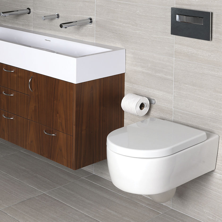 WC suspendu - GIULIA # 5051WC - Lacava - en porcelaine / moderne