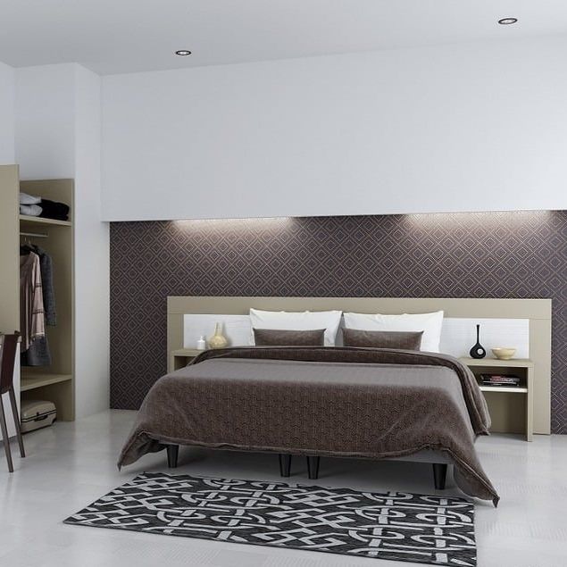 Chambre d'hôtel contemporaine - 30123 - FAS - modulable