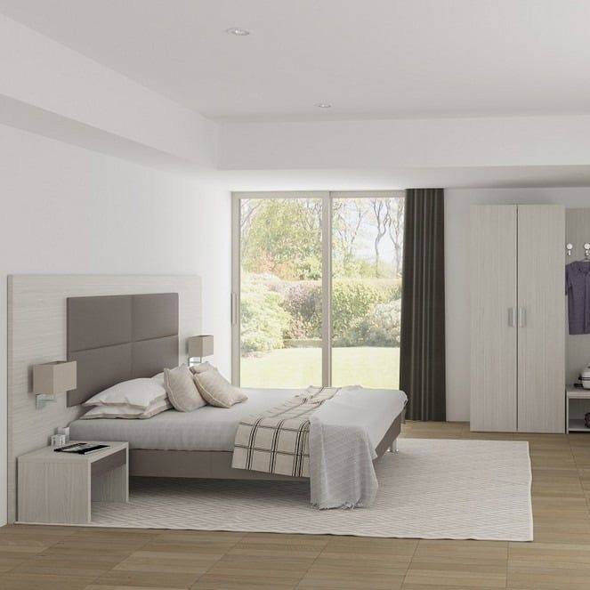 Chambre d'hôtel contemporaine - 30120B - FAS - modulable