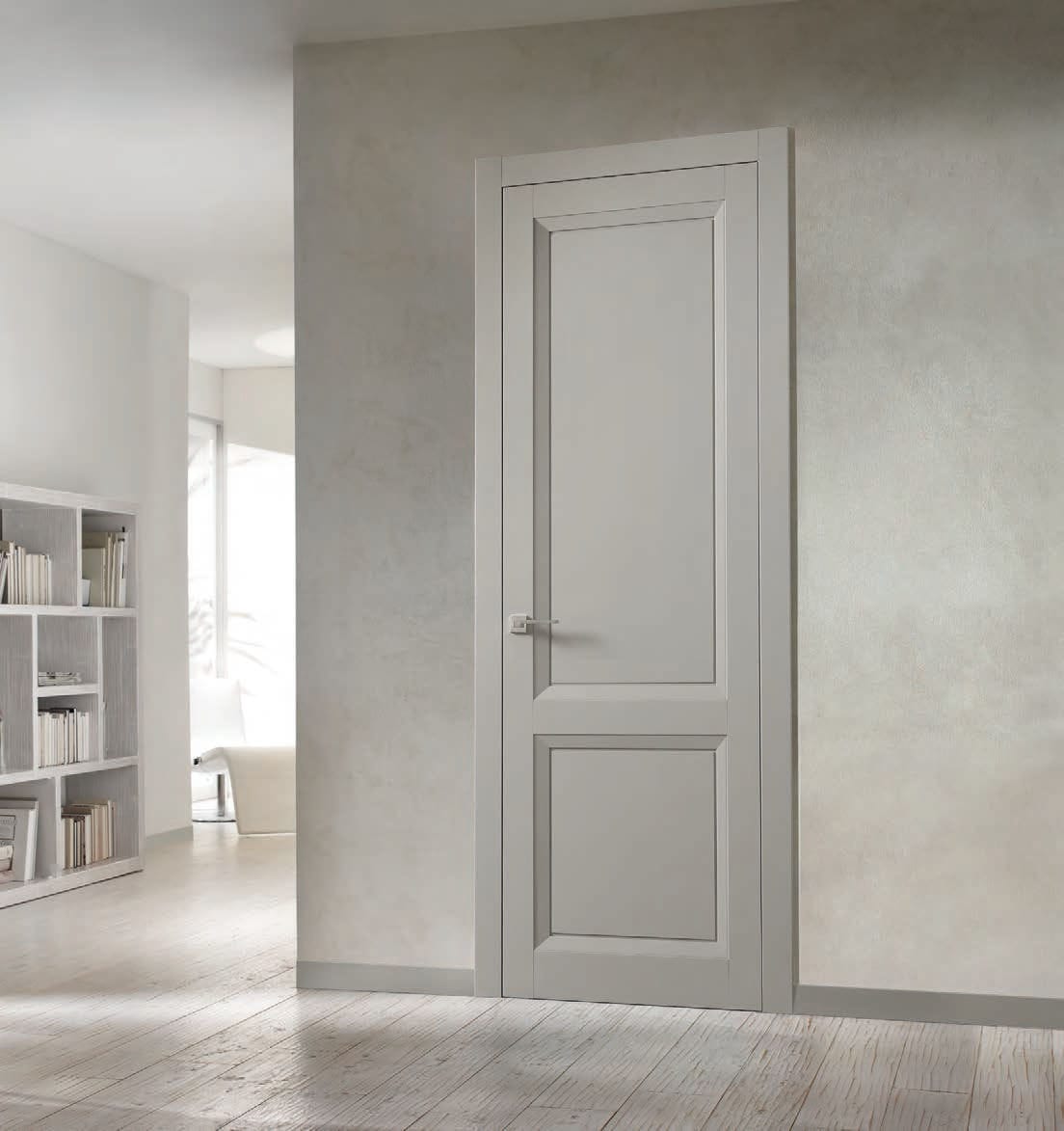 Porte d'intérieur - OPEN 01PP - BARAUSSE - en bois / battante ...