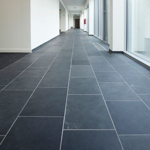 Revêtement de sol en ardoise - LUSOROCHAS NATURAL STONE - d'intérieur ...