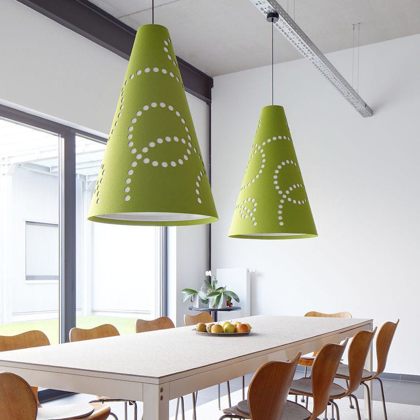 Lampe suspension - HEY-LIGHT STAMP - Hey Sign - en feutre ...