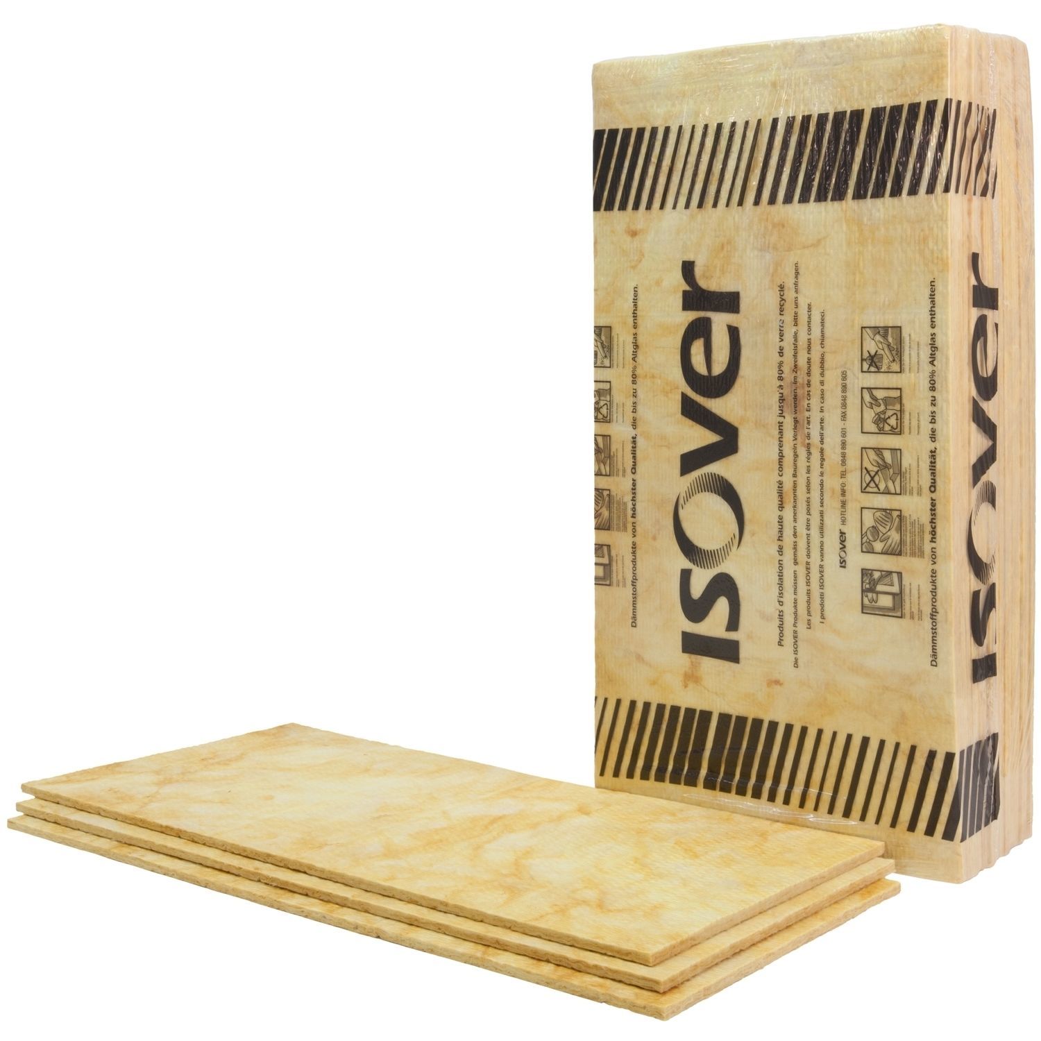 Isolant thermo-acoustique - DOMISOL LV - ISOVER SAINT-GOBAIN - en laine ...