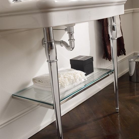 Console pour lavabo en métal - 5355 - Scarabeo Ceramiche