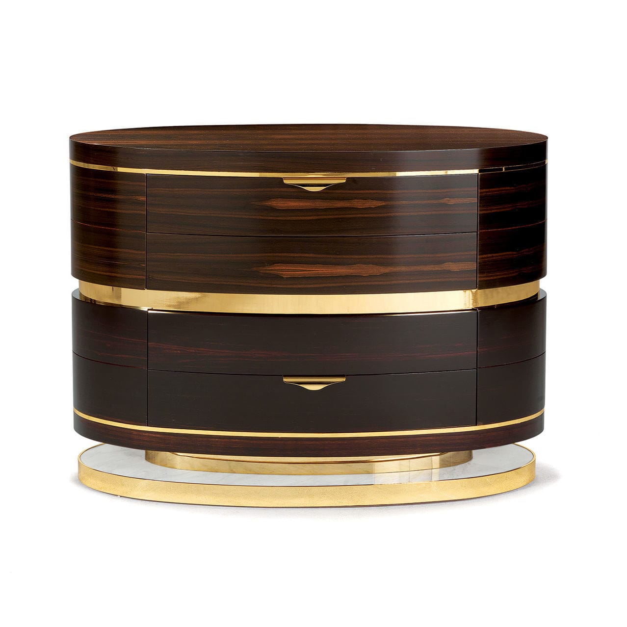 Commode contemporaine - A/300-CH - ZANABONI - en ébène / en ziricote ...