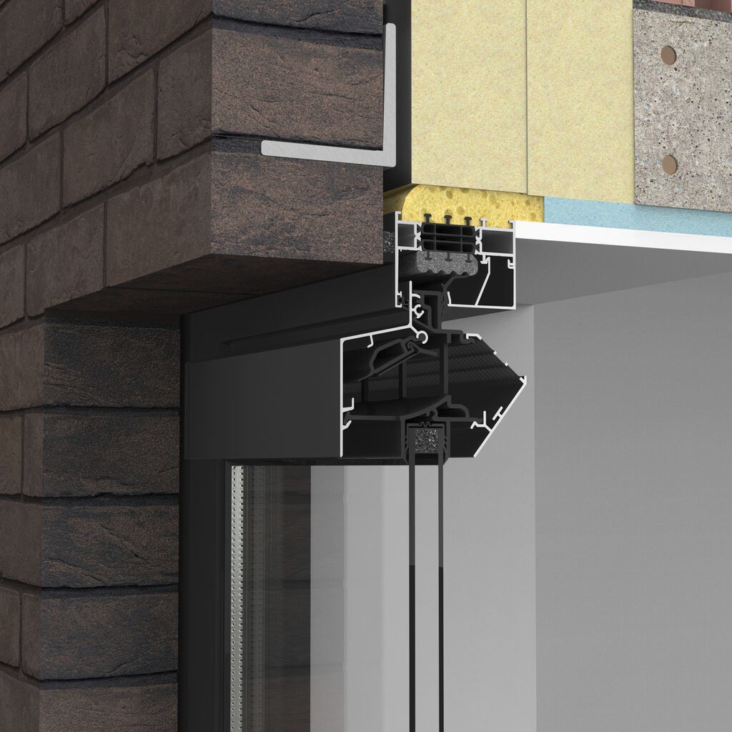 Aérateur de fenêtre à coupure thermique - VARIAVENT - RENSON - autoréglable
