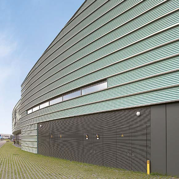 Bardage en panneaux - LINIUS® L.033HF - RENSON - en aluminium / en ...