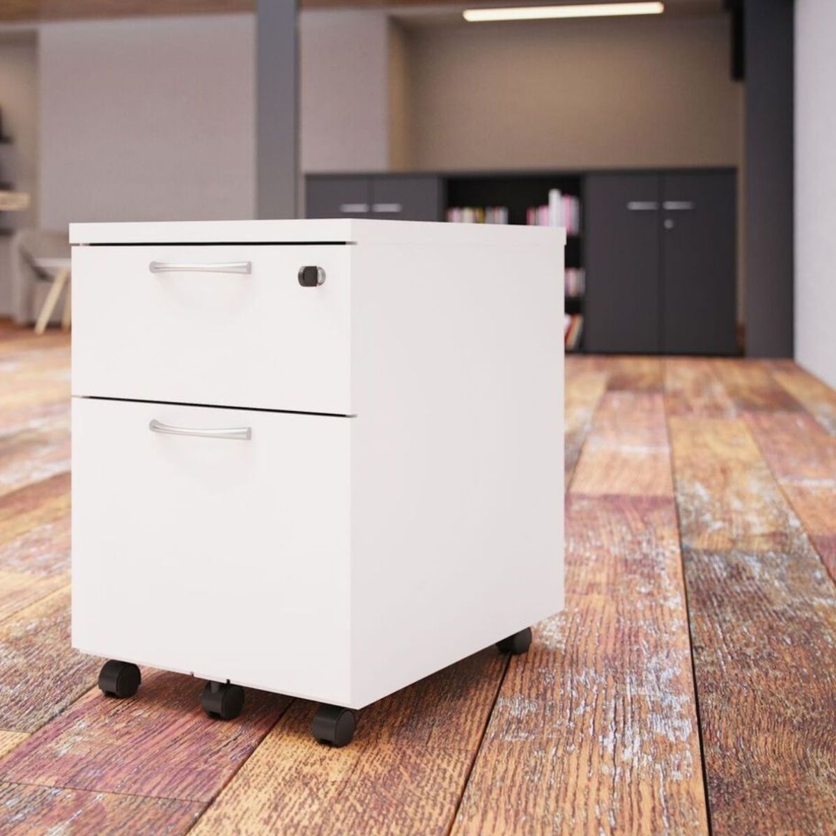 Caisson de bureau en métal - COMFORT - Buronomic - en mélaminé / à 3 ...