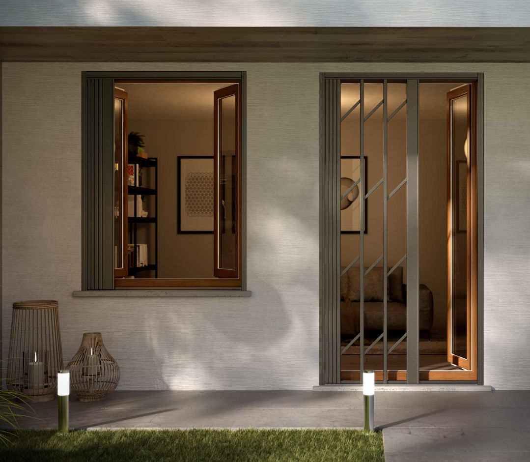 Porte d'extérieur - MODEL P.600 - Sunroom S.p.A. - en métal / en acier ...