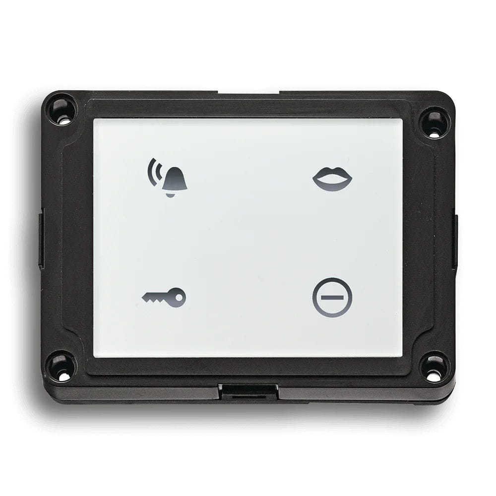 Visiophone noir - Welcome® - BUSCH-JAEGER - résidentiel / mural / d ...