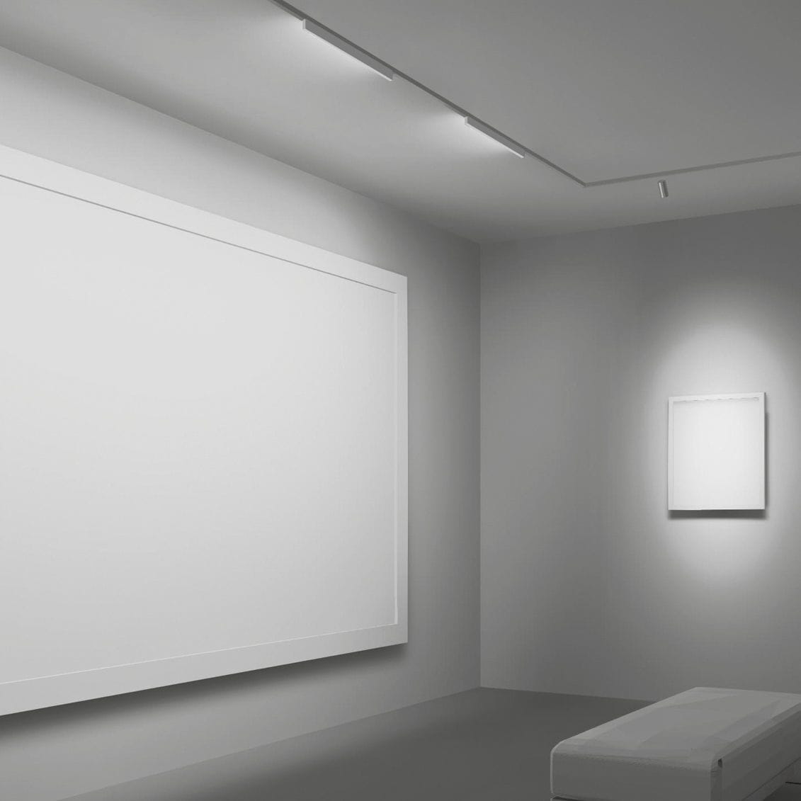 Éclairage sur rail wall washer - INCLINE - Reggiani Illuminazione - à ...