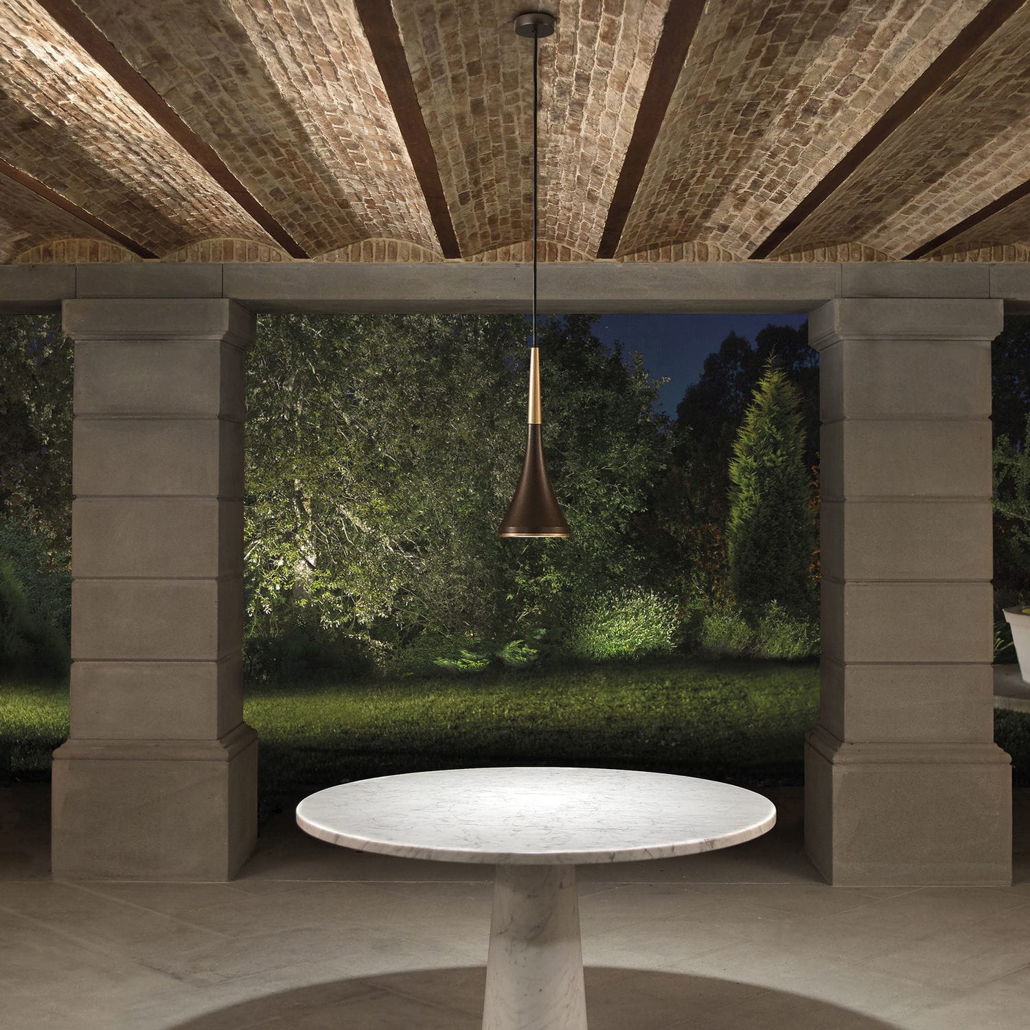 Suspension - BELL - Simes - en métal / contemporaine / d'extérieur