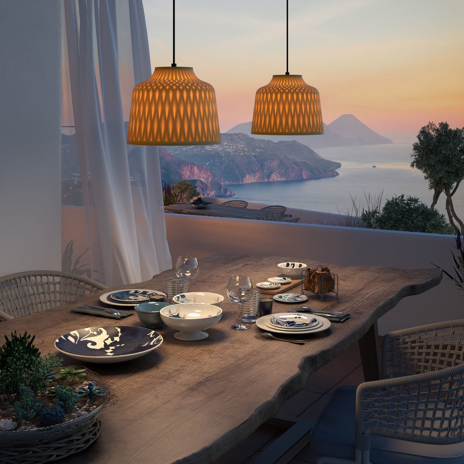 Suspension - Soft S/30 - BOVER Barcelona - en aluminium / en ...