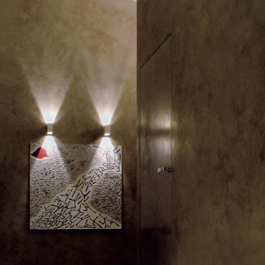 Applique murale contemporaine - LASER CUBE - LODES - d'intérieur / en métal / rectangulaire