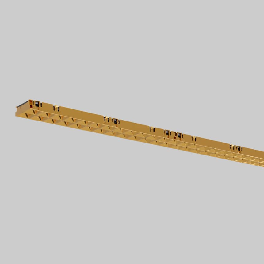 Profil éclairant encastré - SPOT LINE - XAL - à LED / en plastique ...