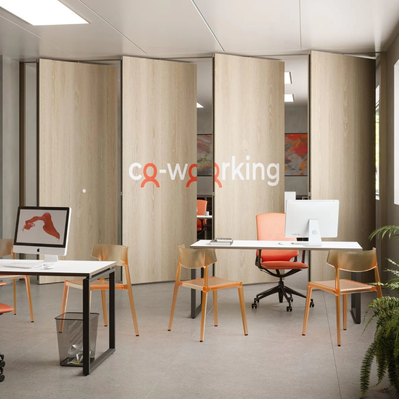 Cloison pliante - DESIGN D70 - ESTFELLER - coulissante-empilable ...