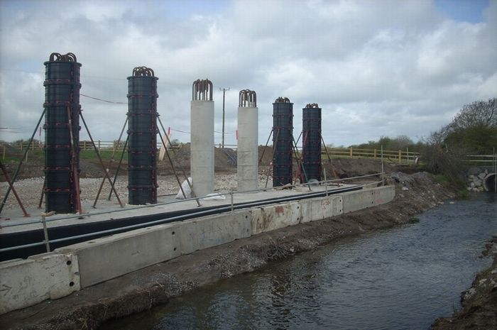 Coffrage modulaire / en plastique / pour poteau - GEOTUB® - GEOPLAST ...