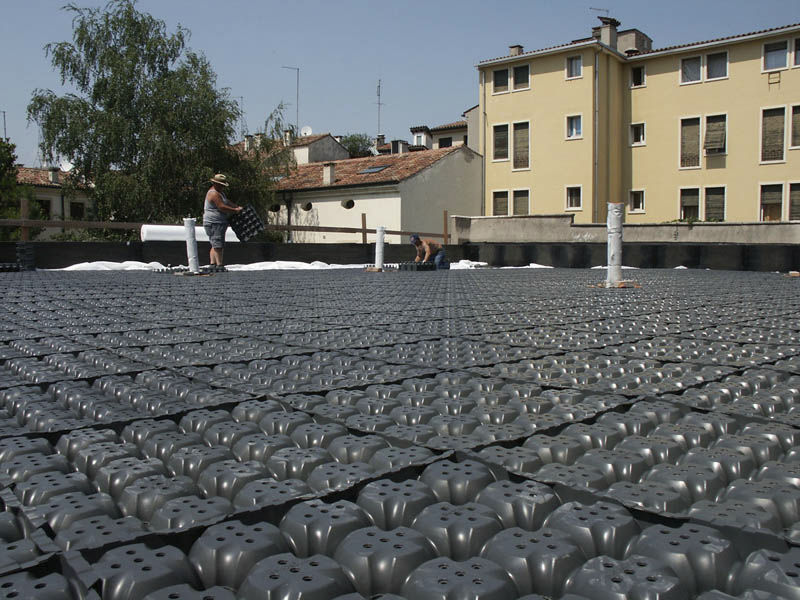 Nappe drainante à excroissance - DRAINROOF - GEOPLAST - drainage de ...