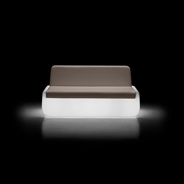 Canapé contemporain - bold - PLUSt COLLECTION - d'extérieur / en tissu / gris