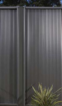 Clôture de jardin - LYSAGHT MINISCREEN® - BlueScope Steel - en acier