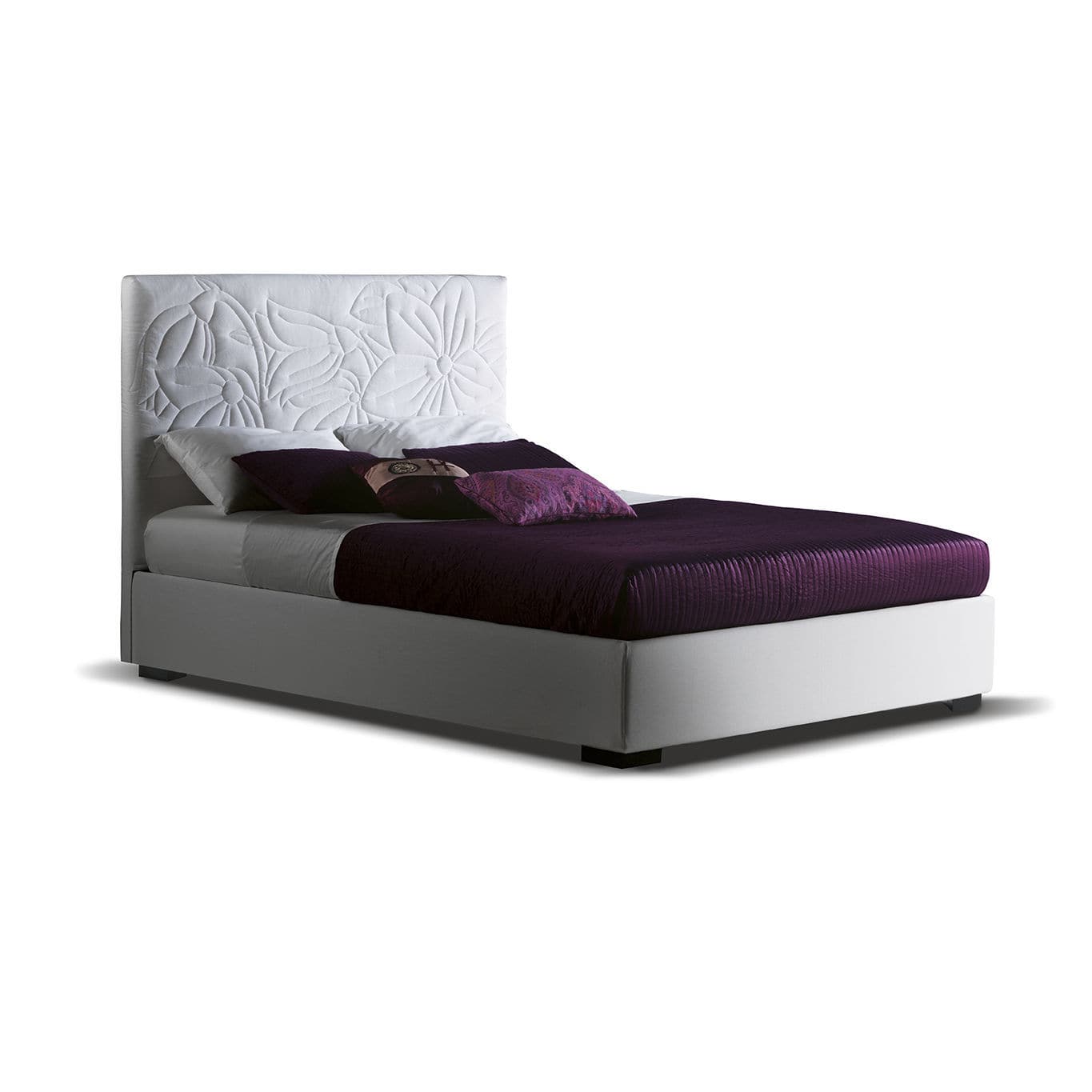 Lit double - Mauritius - Milano Bedding - contemporain / tapissé / avec ...