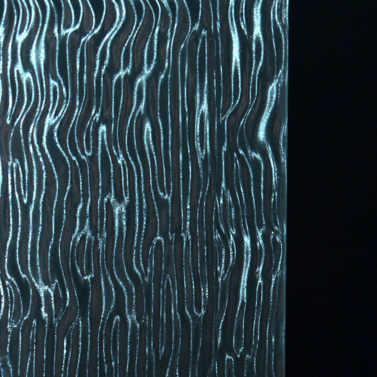 Panneau en verre trempé - METAL RIPPLE HOLOGRAPHIC - Avant Art ...