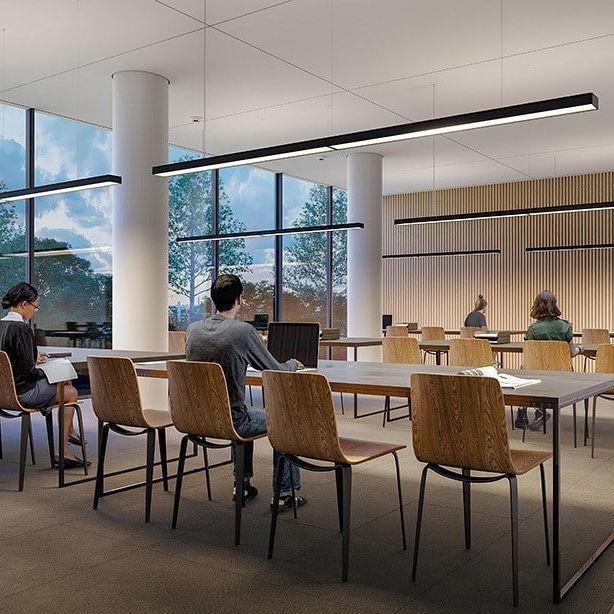 Luminaire suspendu - C88-PR - GLAMOX - à LED / linéaire / IP40