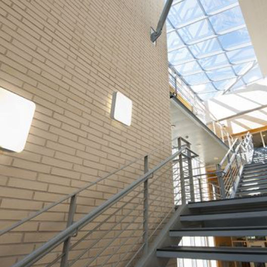 Luminaire en saillie - A20-SQ - GLAMOX - encastrable au mur / à LED / carré