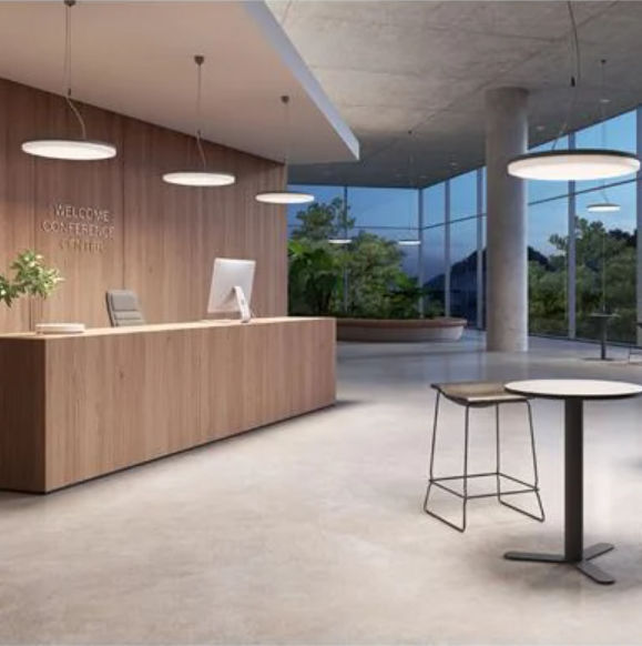 Luminaire suspendu - A35-P - GLAMOX - à LED / rond / IP20