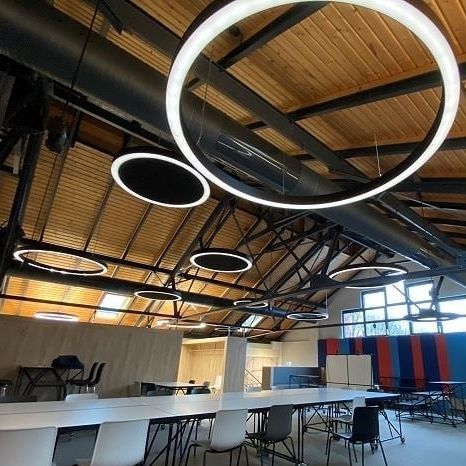 Luminaire suspendu - FX65 FLOW - GLAMOX - à LED / circulaire / IP20