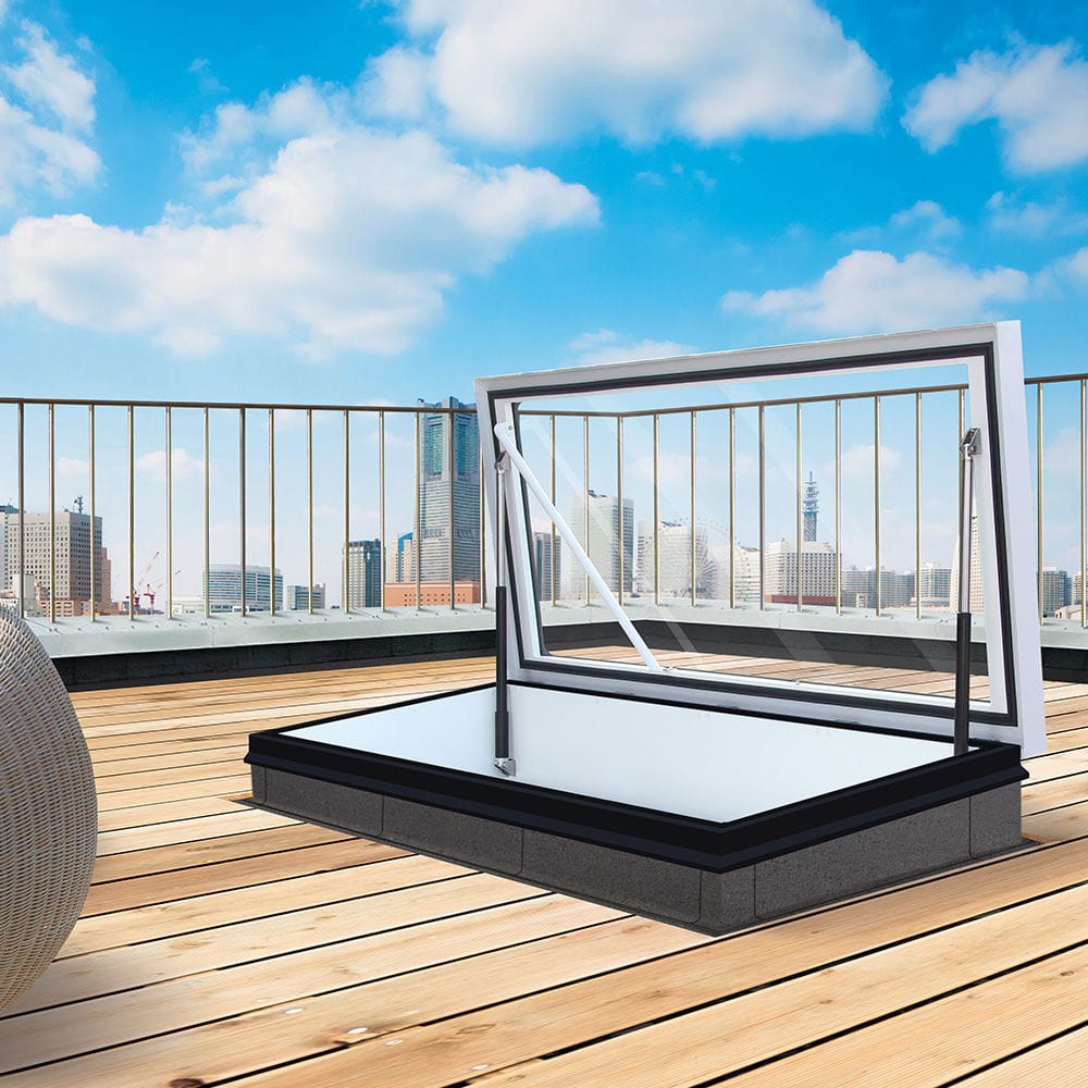 Trappe de visite au toit - RHTG1015 - GS50 - Gorter - rectangulaire ...