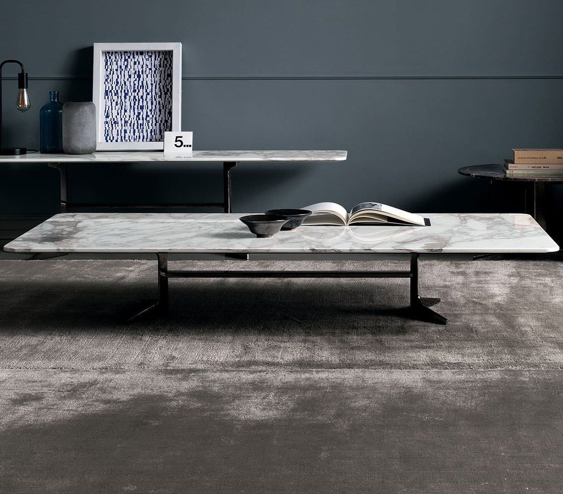 Table basse contemporaine - Blake - Bodema - en bois / en marbre / avec ...