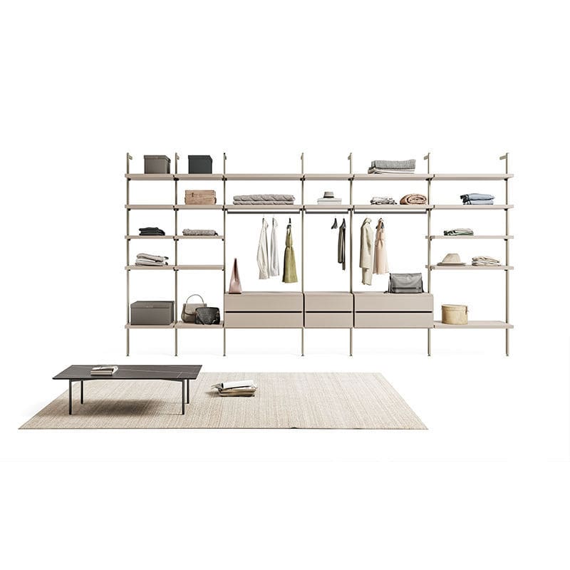 Dressing mural - BAMBOO - Dall'Agnese - contemporain / en bois laqué ...