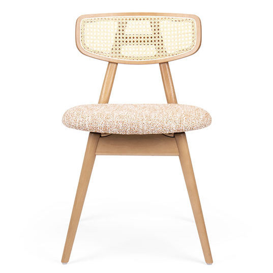 Chaise design original - MALIN WICKER - Fenabel- The heart of seating - d'intérieur / en tissu ...