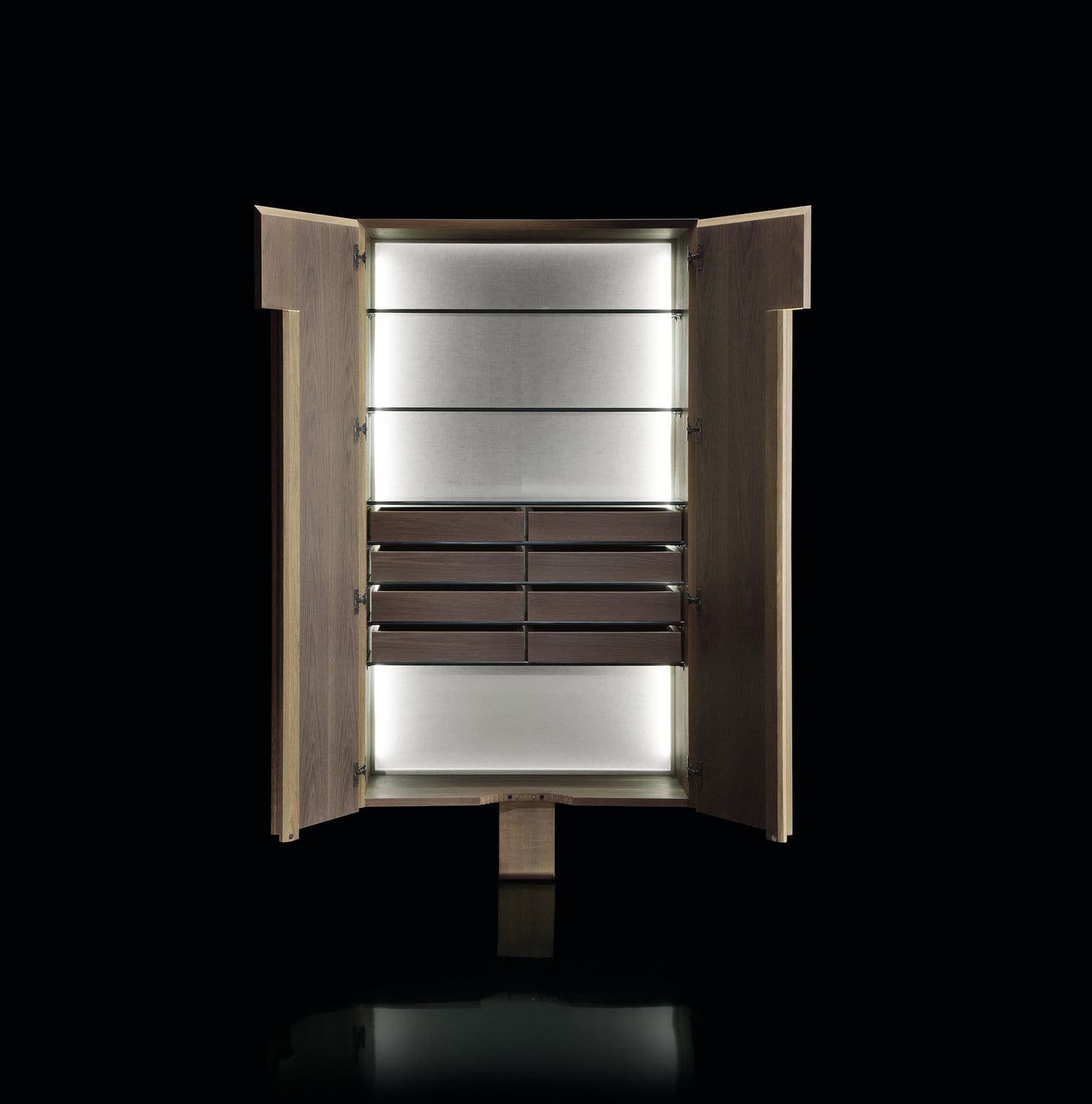 Buffet haut - FRAME - Henge - contemporain / en verre / en laiton