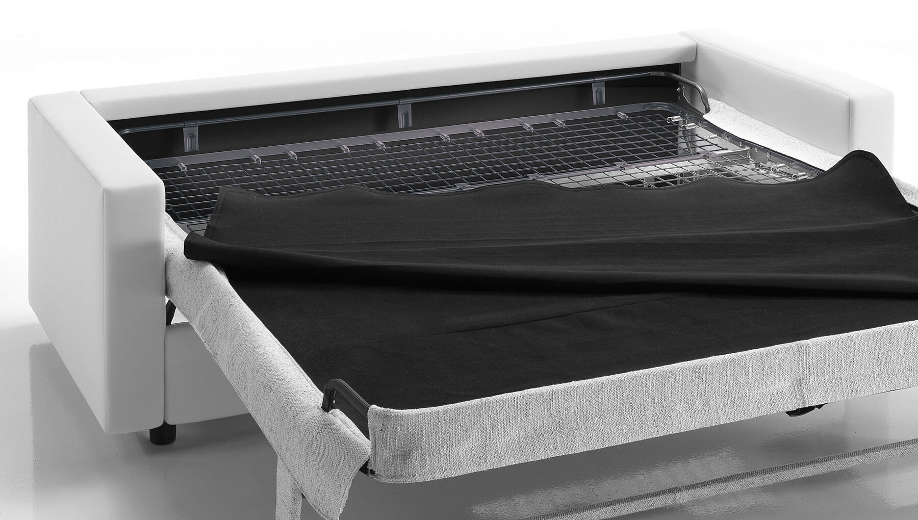 Sommier double - Pol 74 - à ressorts ensachés / tapissier / résidentiel