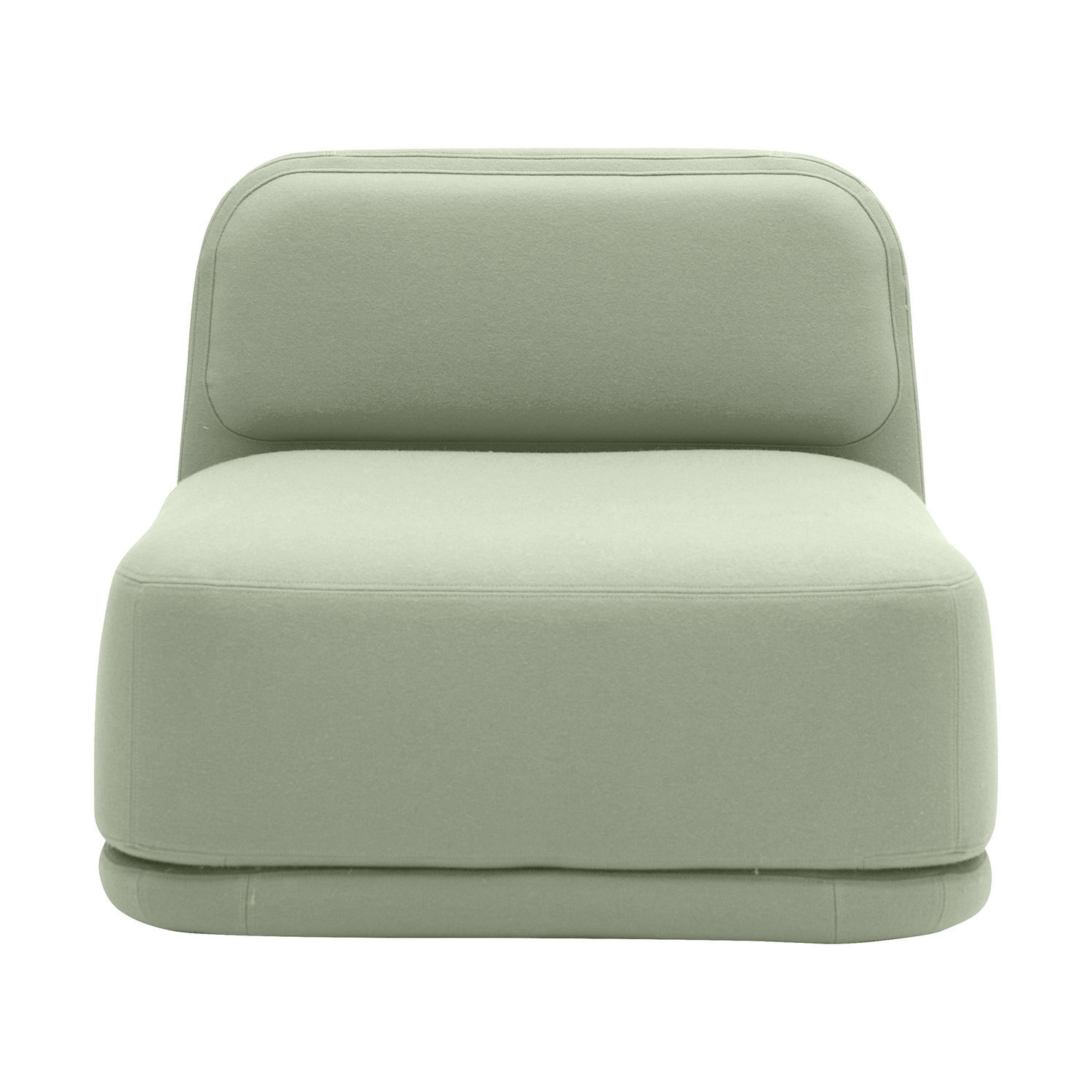 Chauffeuse contemporaine - STANDBY Low - SOFTLINE - en tissu / avec ...