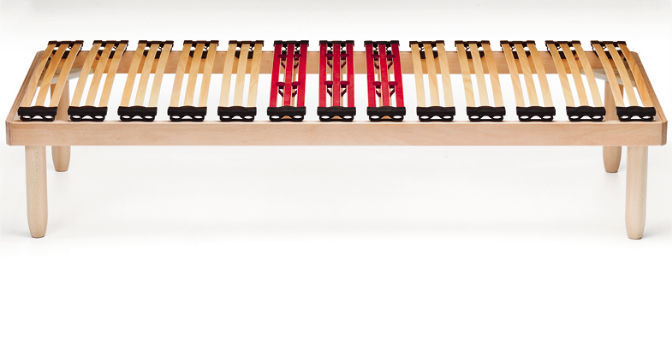 Sommier simple - DAMPEST EXTRA - Zigflex - à lattes