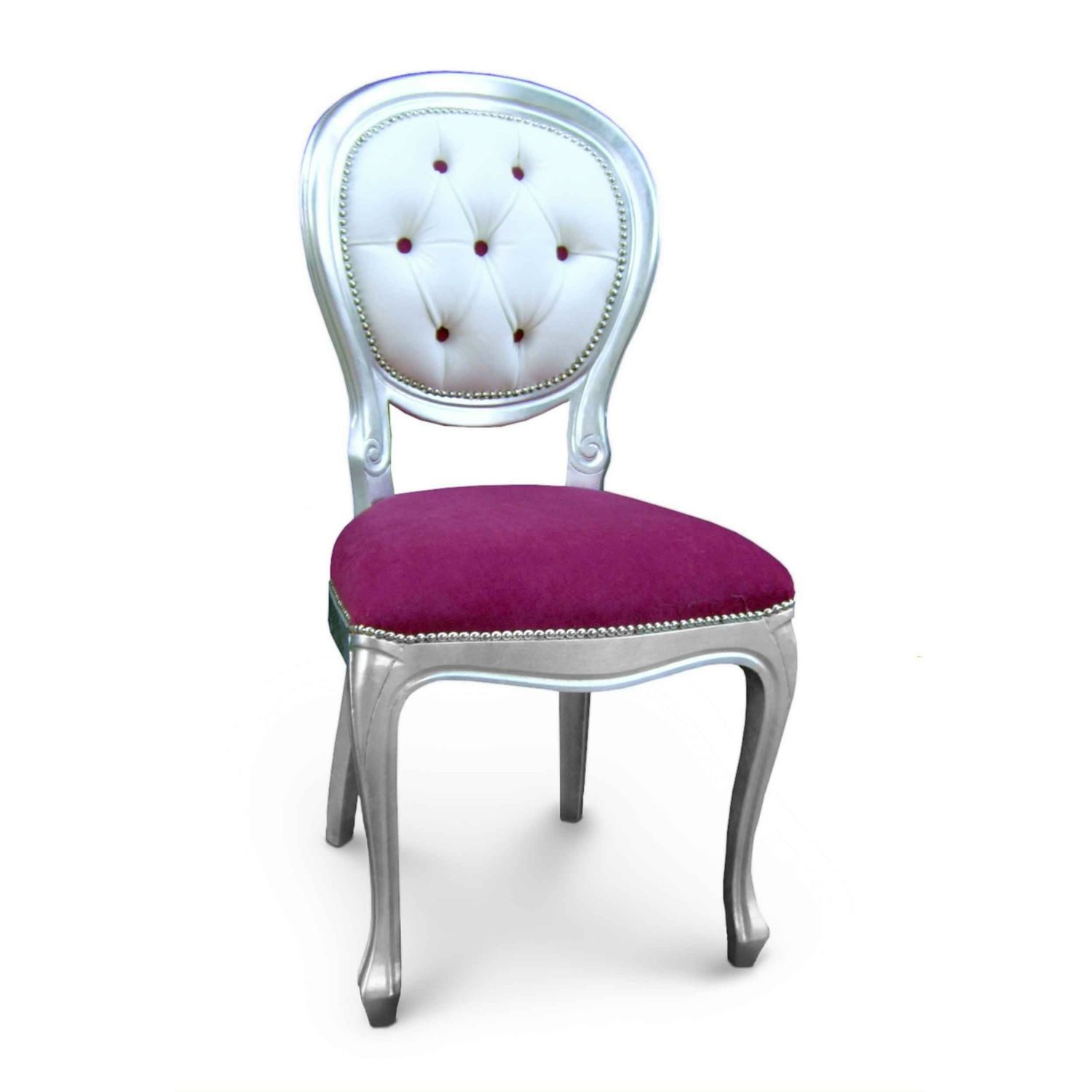 Chaise de style Louis XVI - CHERRY - David Style - en tissu / avec ...