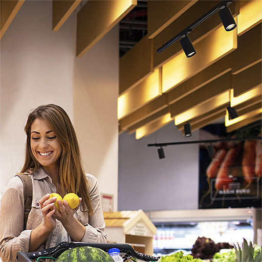 Éclairage sur rail à LED - TONIC - Thorn Europhane - rond / en fonte d ...