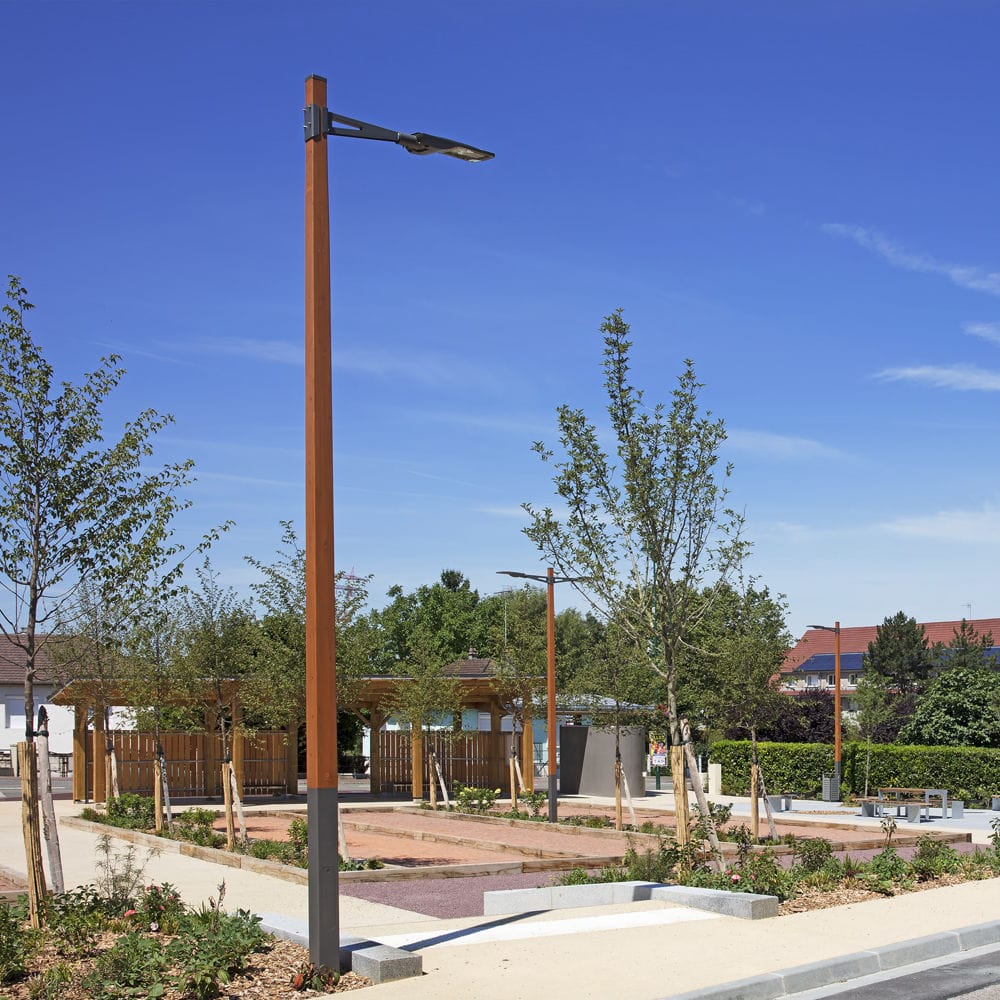 Lampadaire urbain - KOLI - Valmont France - contemporain / en acier ...