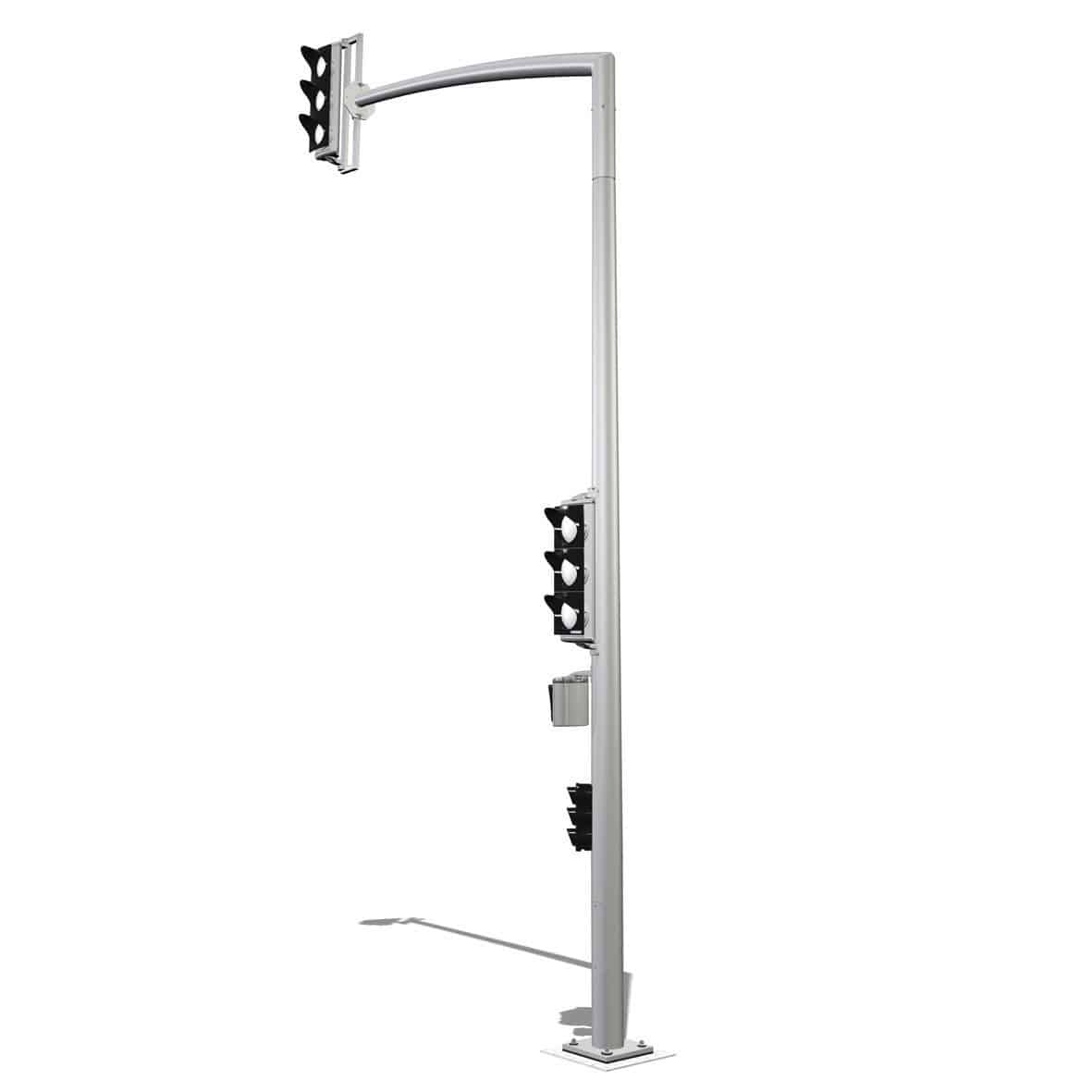 Mât pour signalisation routière - Potences de feux - Valmont France ...