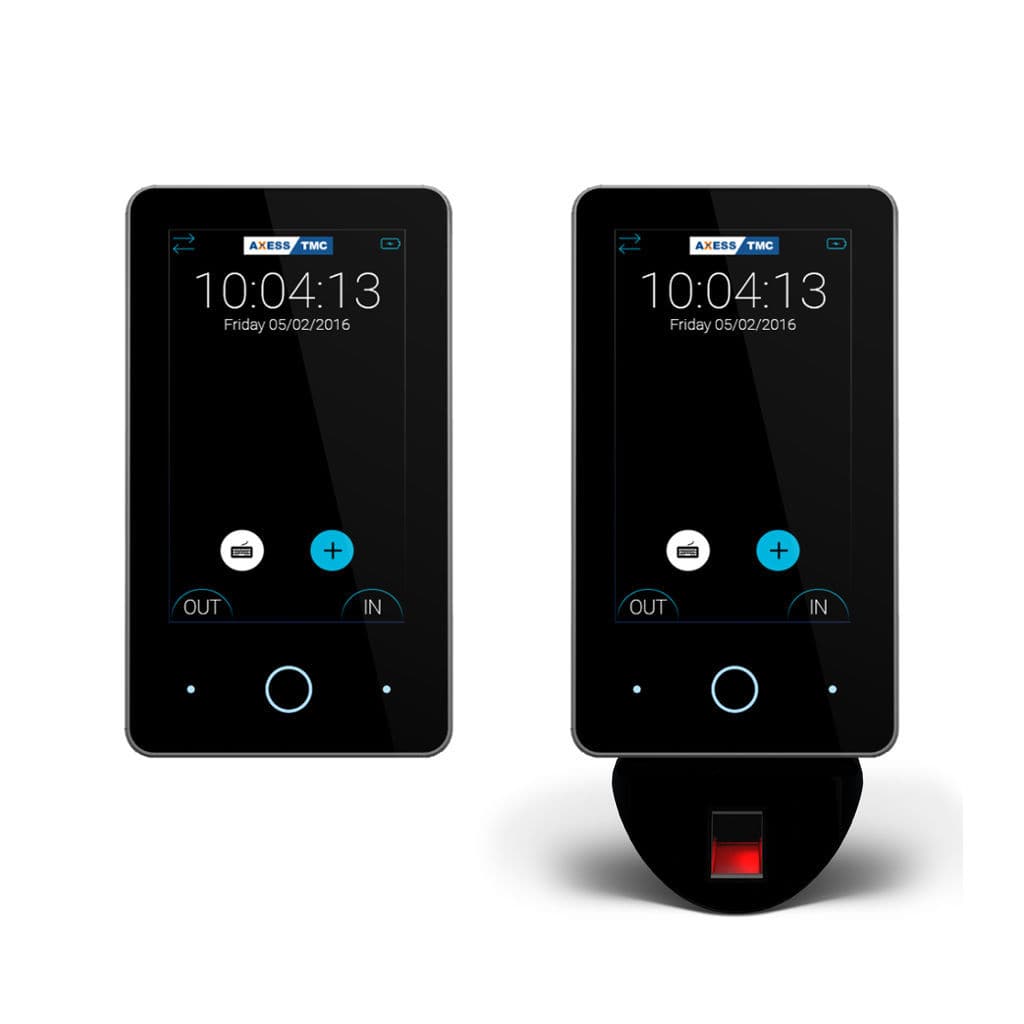 Pointeuse biométrique à empreinte digitale - X4 GLASS - Axess TMC