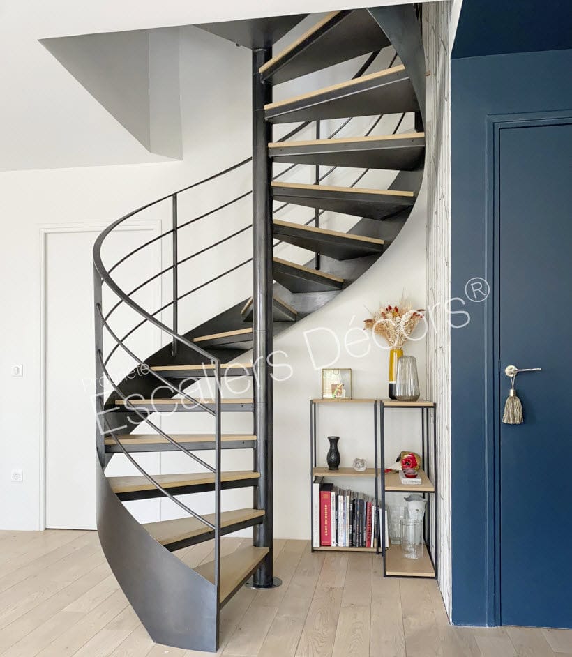 Escalier en colimaçon - LOFT DH125 - ESCALIERS DECORS - à marches en ...