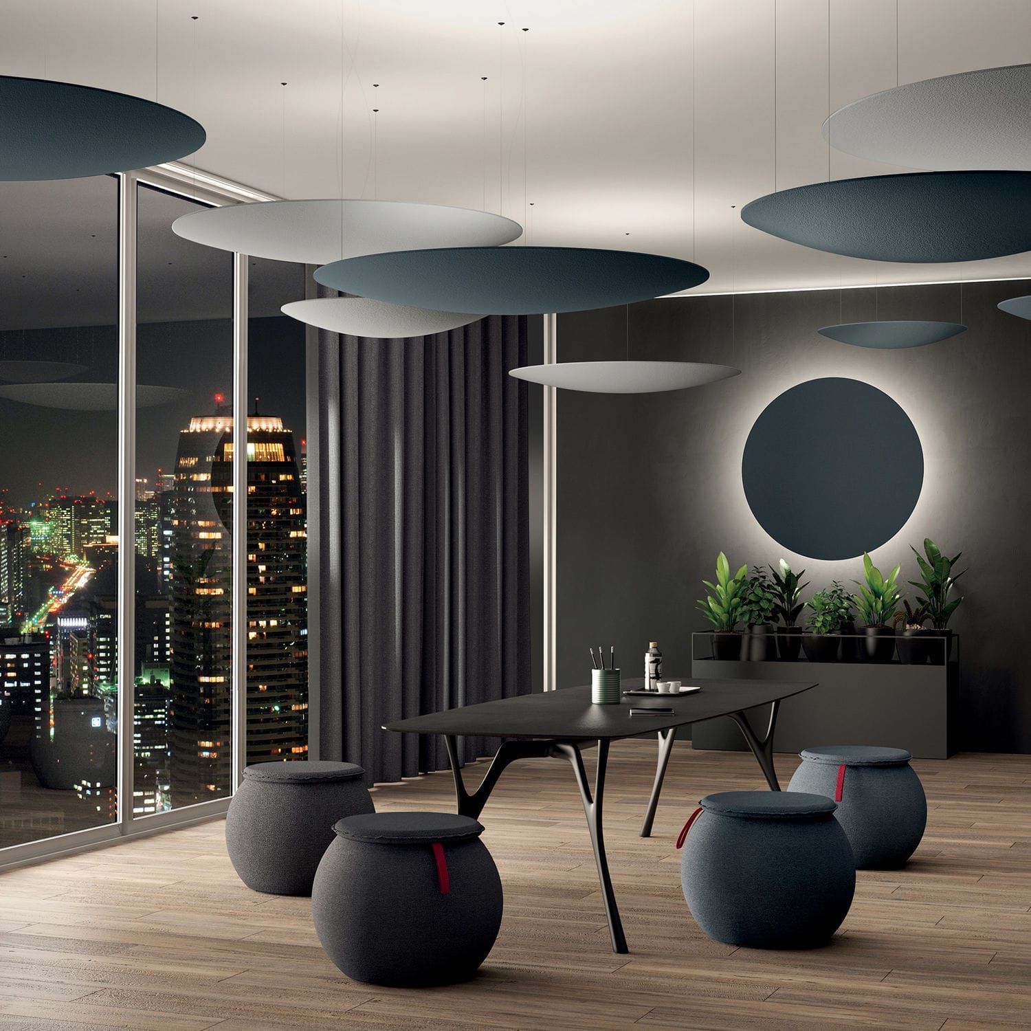 Panneau acoustique pour mur - INTEGRAL - Caimi Brevetti SpA - pour plafond / suspendu / en fibre ...