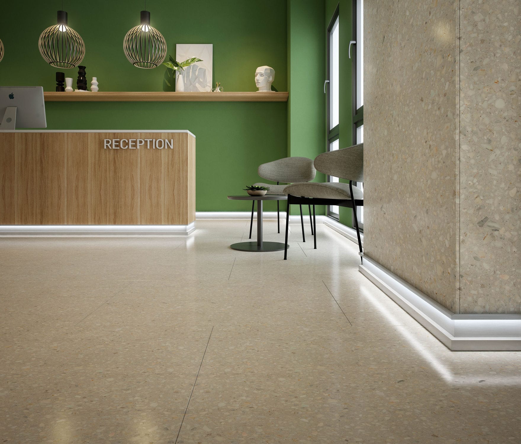 Plinthe en aluminium - NOVORODAPIE ECLIPSE® SP - EMAC - pour cablage ...