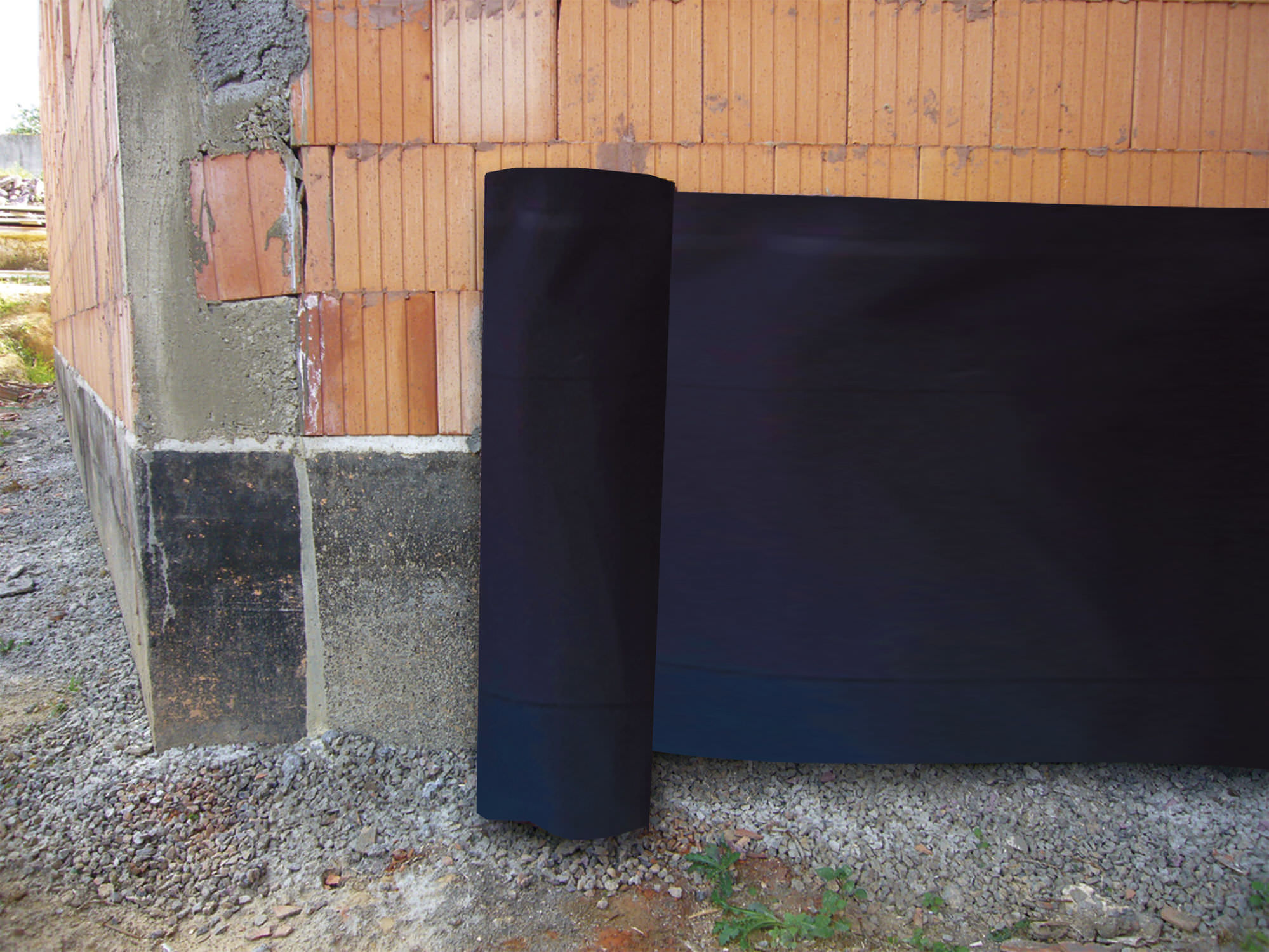 Membrane d'étanchéité pour fondation - Flexirub - de protection / en ...