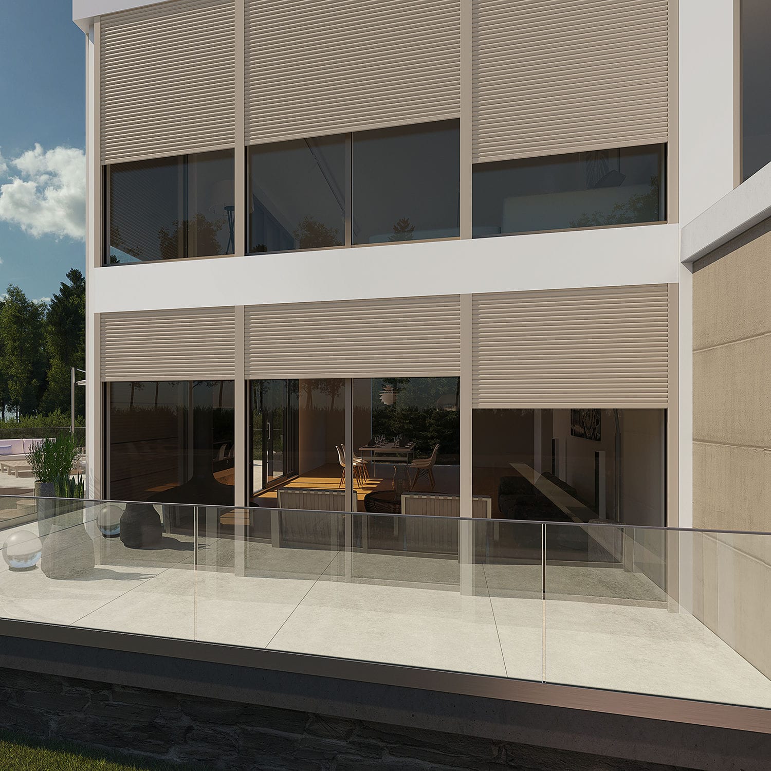 Caissons de volet roulant en aluminium - RS 41 - heroal