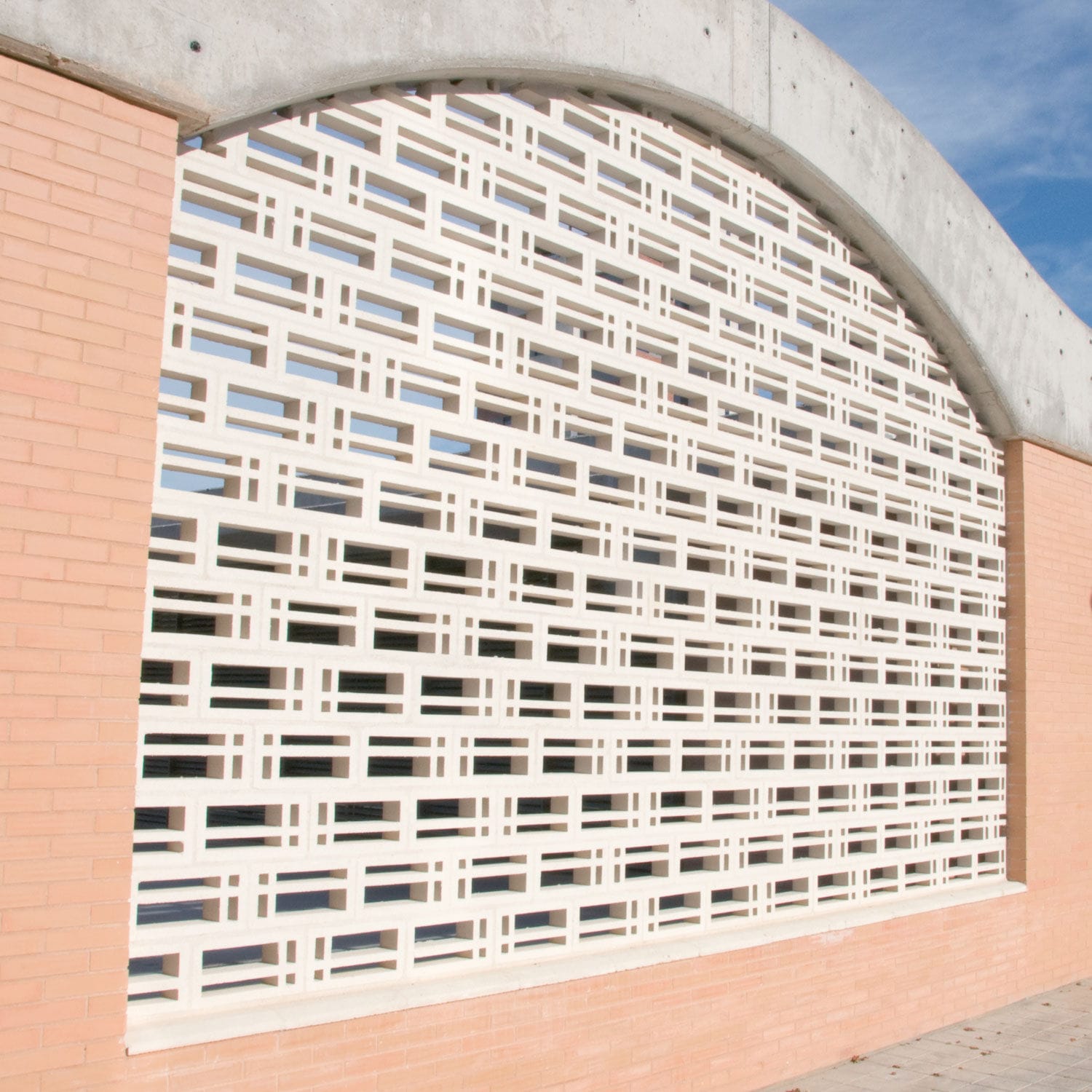 Claustra en béton préfabriqué - PAULA - Verniprens - de jardin / de ...