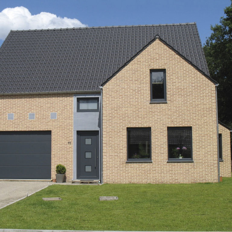 Brique de parement de terre cuite - ROSÉ - Vandersanden Group - pour ...